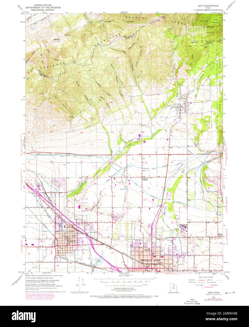 Lehi map hi-res stock photography and images - Alamy