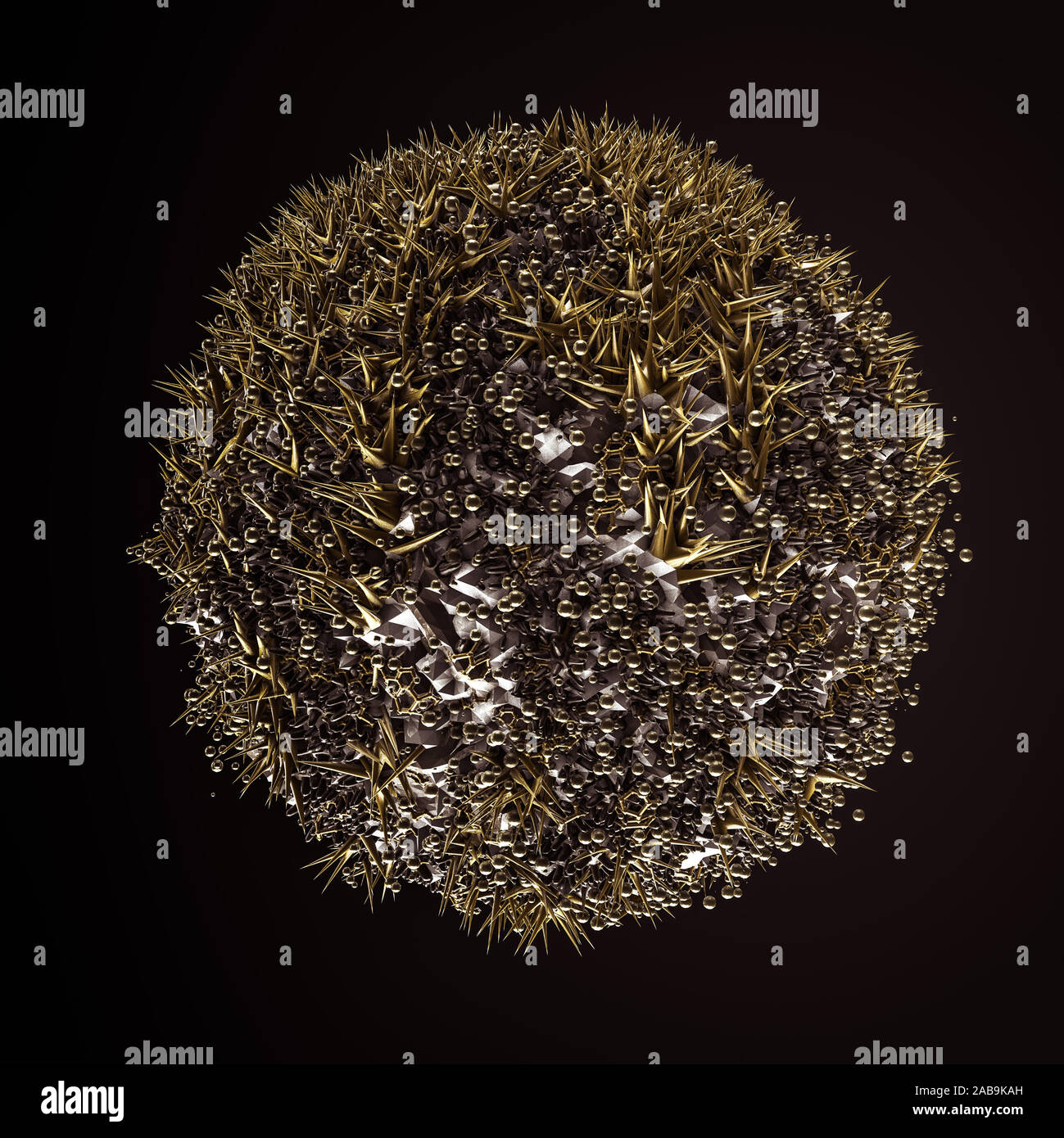Abstract balloon particle. 3d rendering 3d illustration Stock Photo - Alamy