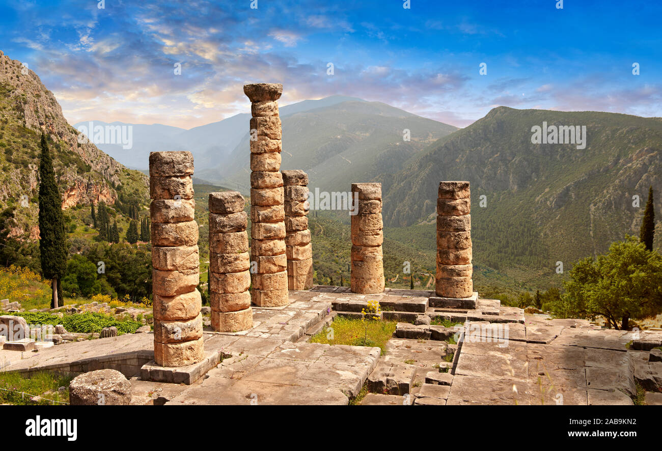 Doric temple sunset hi-res stock photography and images - Alamy