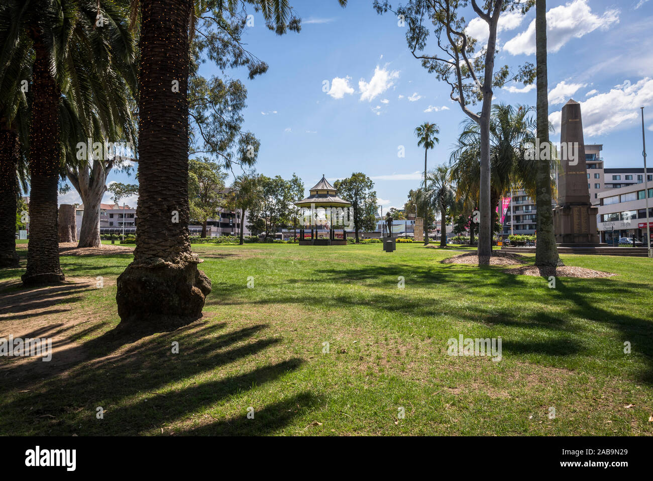 Prince Alfred Square, western suburb of Parramatta, Sydney, Australia ...
