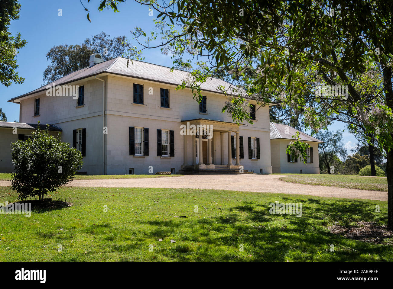 Old Government House, a Convict-built 19th-century governors' residence ...