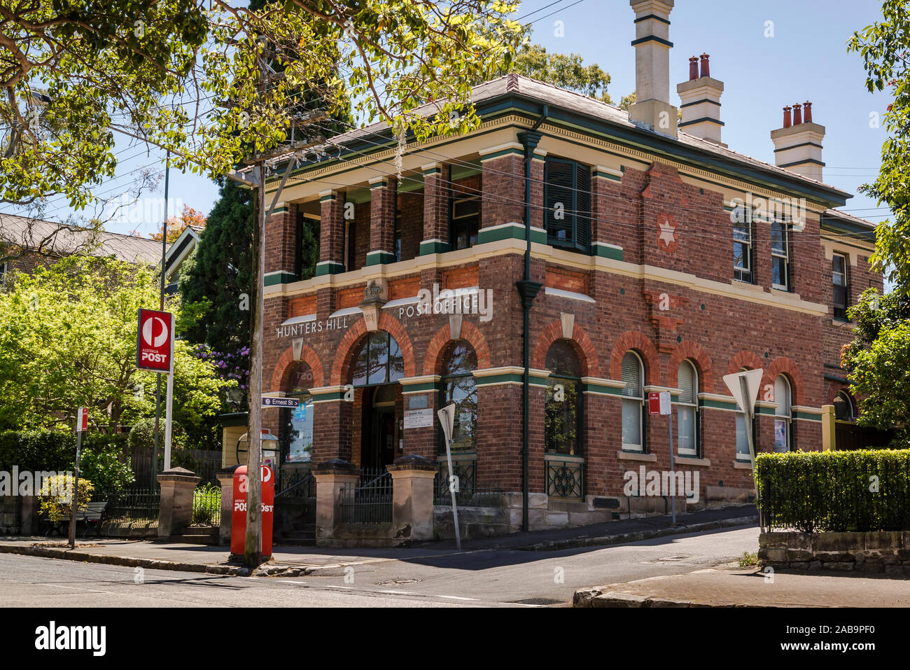 Post Office in Hunters Hill, a suburb on the Lower North Shore, Sydney ...