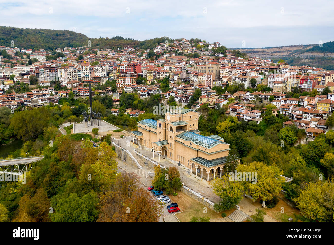 Sights of Veliko Tarnovo-General Gurko Street, river Yantra, Art ...