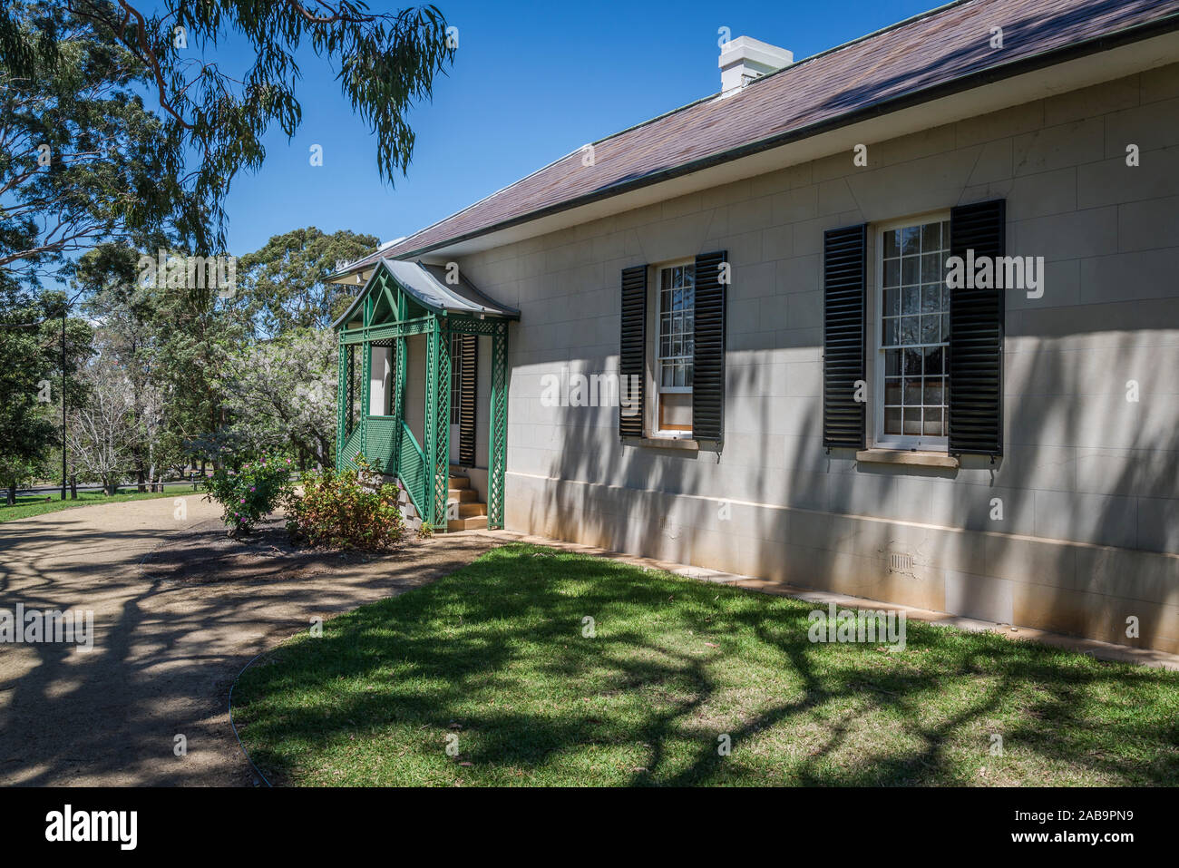 Old Government House, a Convict-built 19th-century governors' residence ...