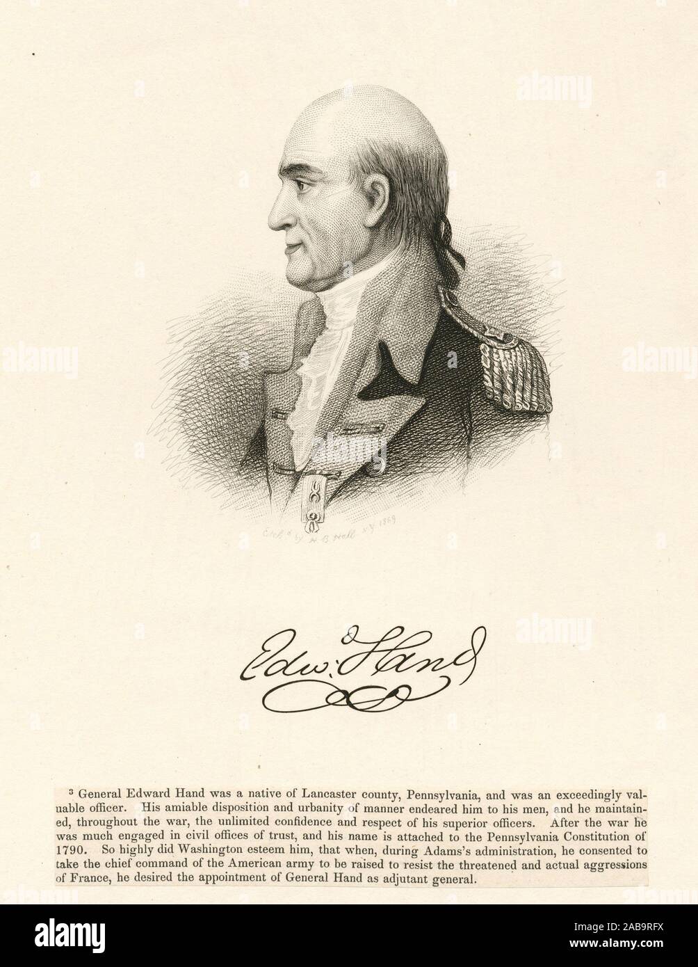General edward hand hi-res stock photography and images - Alamy