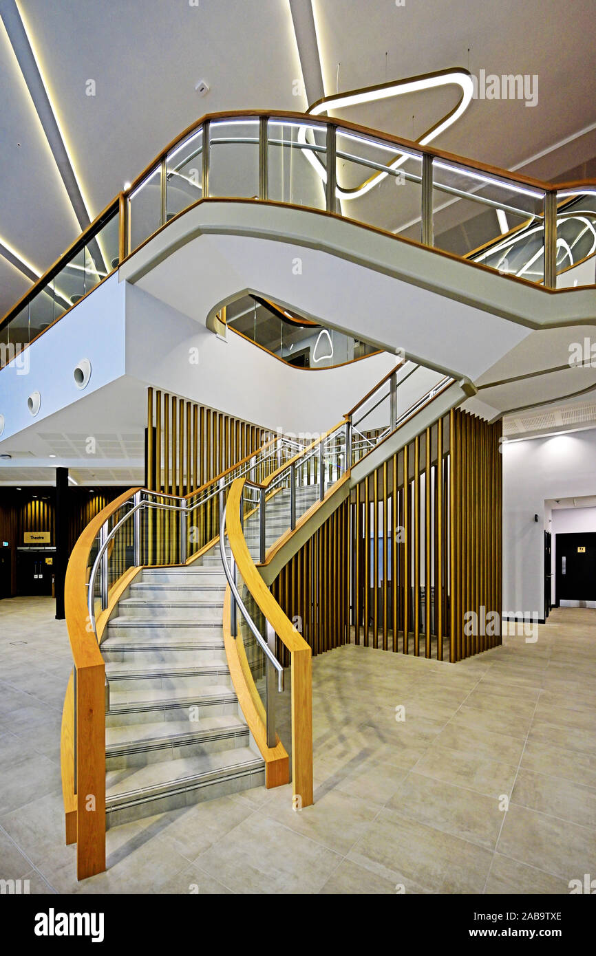 The Catalyst building internal detail part of Newcastle University ...