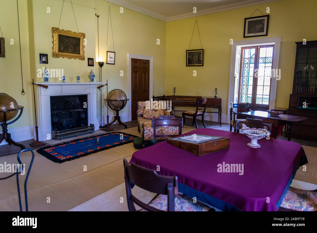 Drawing Room, Old Government House, a Convict-built 19th-century ...