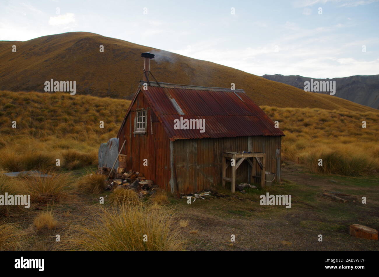 Camp Stream Hut. Te Araroa Trail. Two Thumb Track. Te Kahui Kaupeka ...