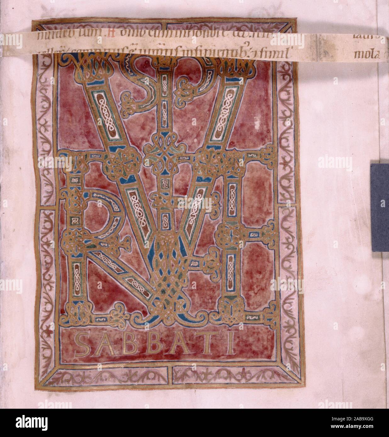 Large decorated initials hi-res stock photography and images - Alamy