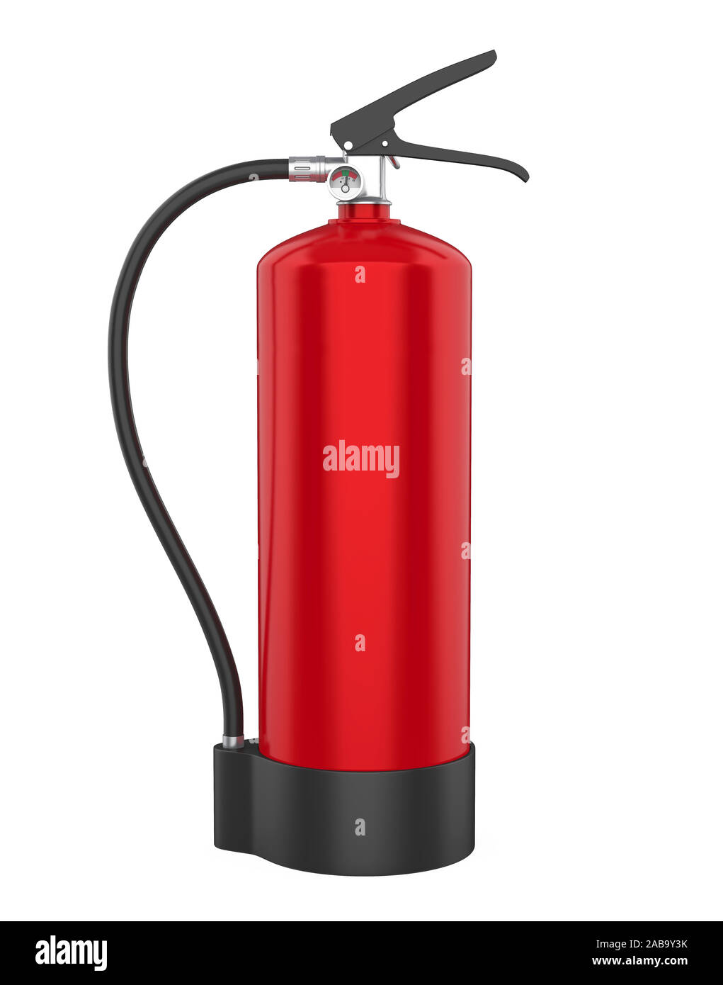 Red Fire Extinguisher Isolated Stock Photo - Alamy