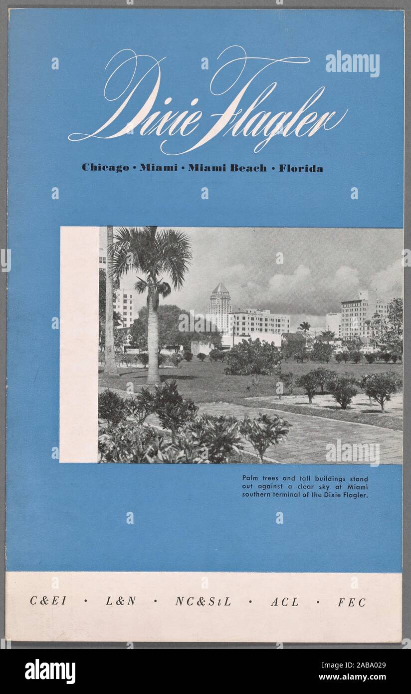 Dixie Flagler. Buttolph, Frank E., Miss (d. 1924) (Collector). The ...