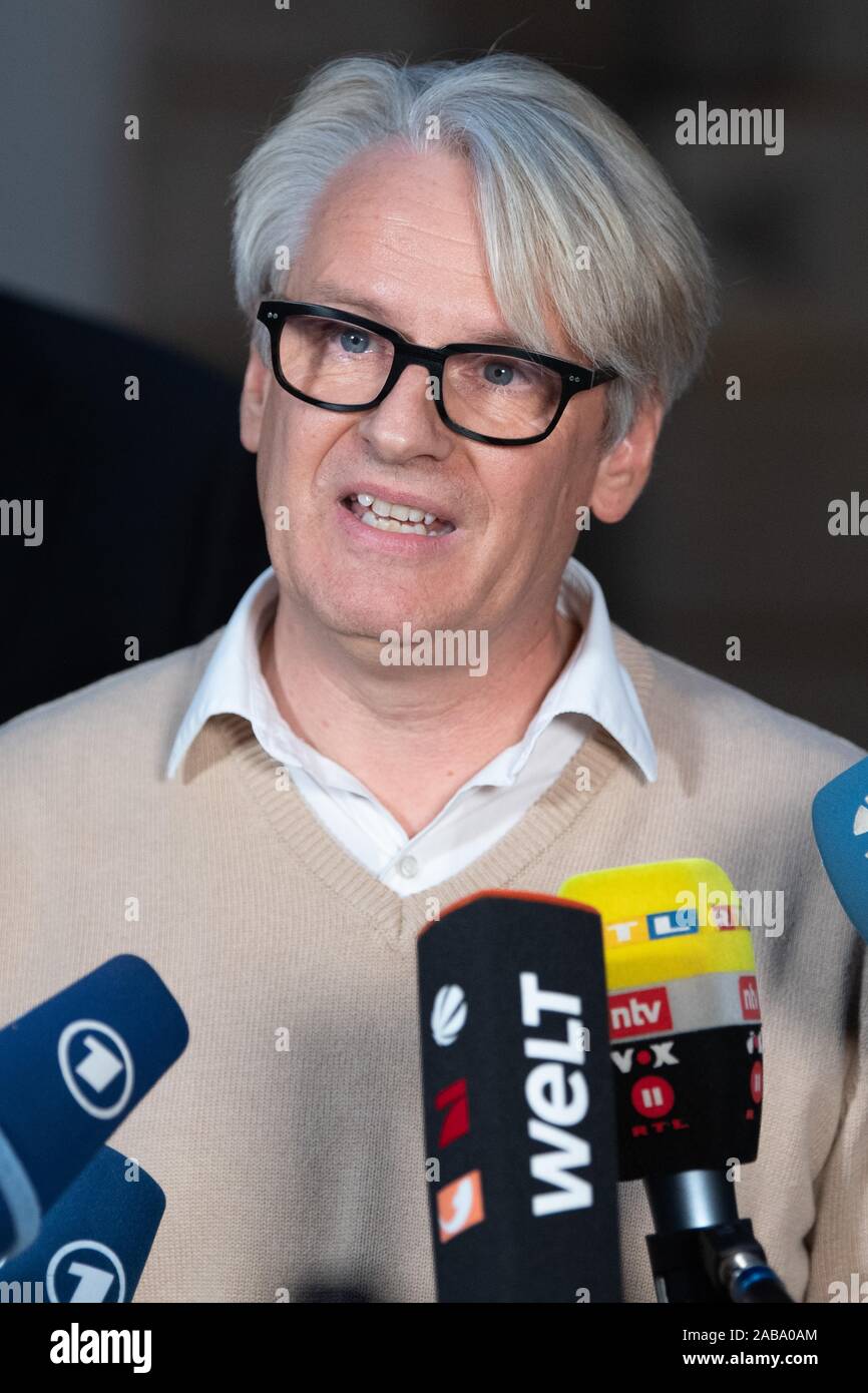 Dresden, Germany. 26th Nov, 2019. Dirk Burghardt, Commercial Director ...