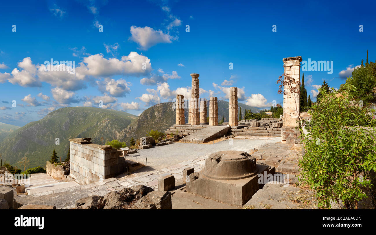 Oracle of apollo at delphi hi-res stock photography and images - Alamy