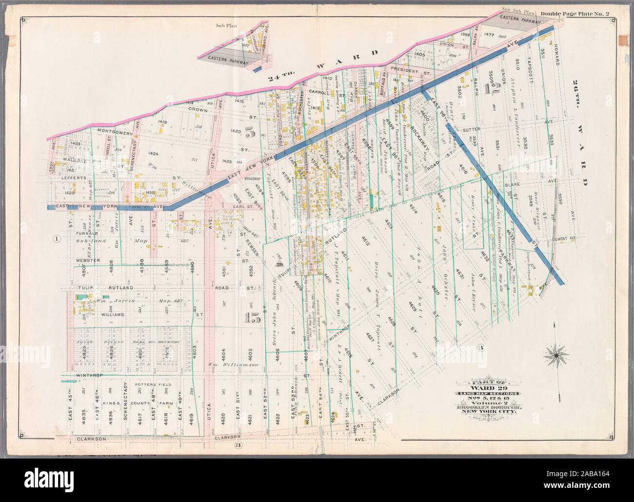 Map of troy new york hi-res stock photography and images - Alamy