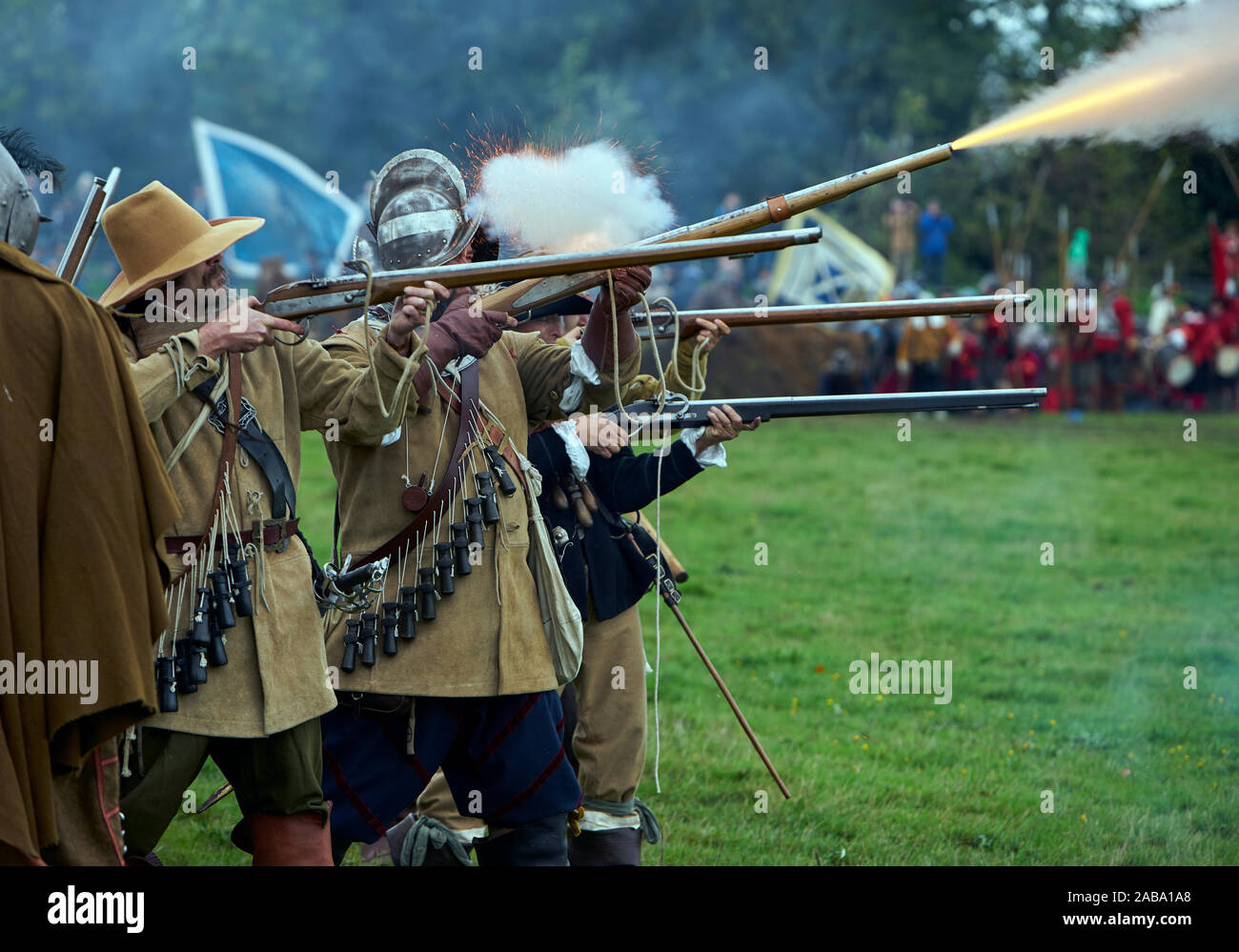 Participants who are part of the representation of the Spanish army ...