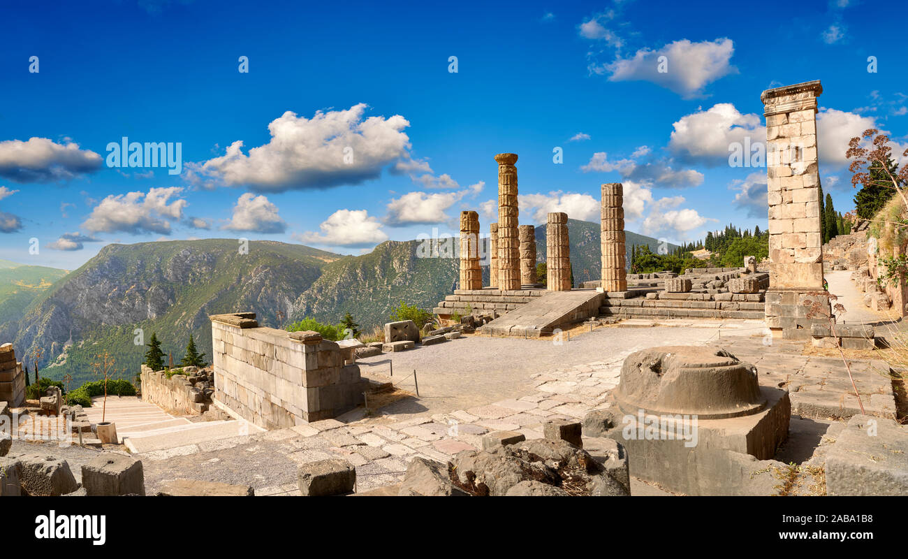 Oracle of apollo at delphi hi-res stock photography and images - Alamy