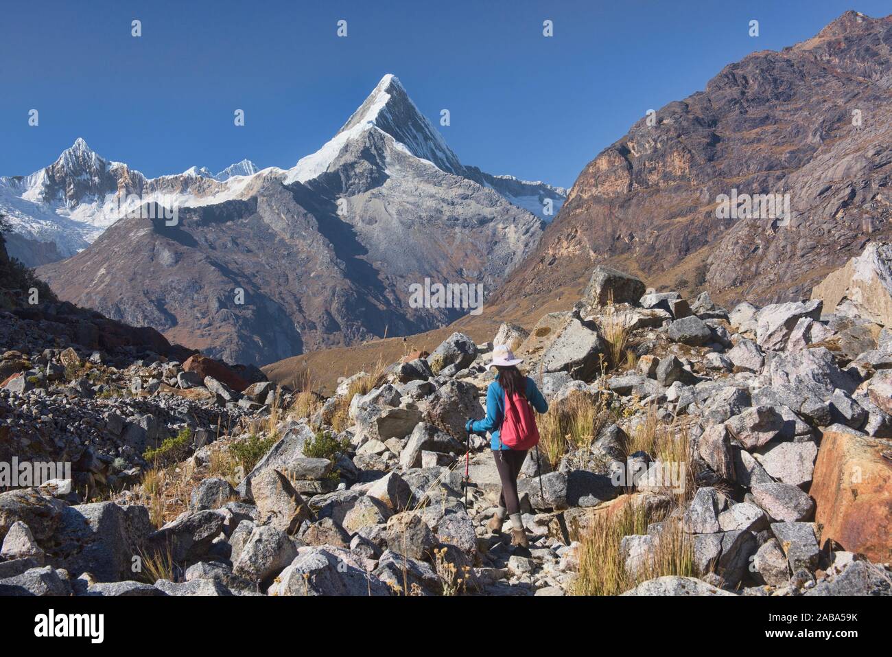 Artesonraju, the peak that inspired the Paramount Pictures logo, Santa ...