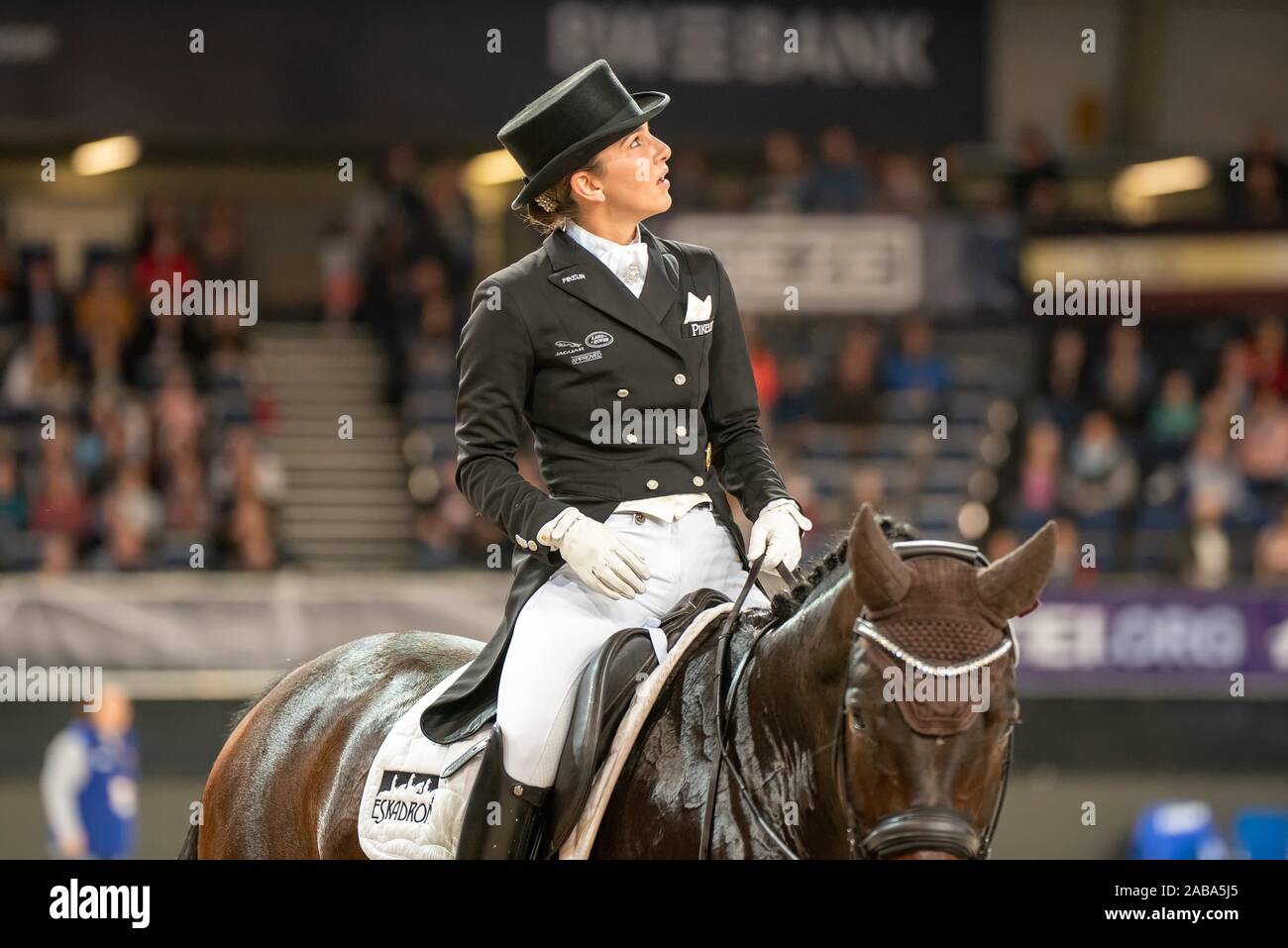 STUTTGART, GERMANY - NOVEMBER 17: Lisa Müller (GER) auf Gut Wettlkam`s ...
