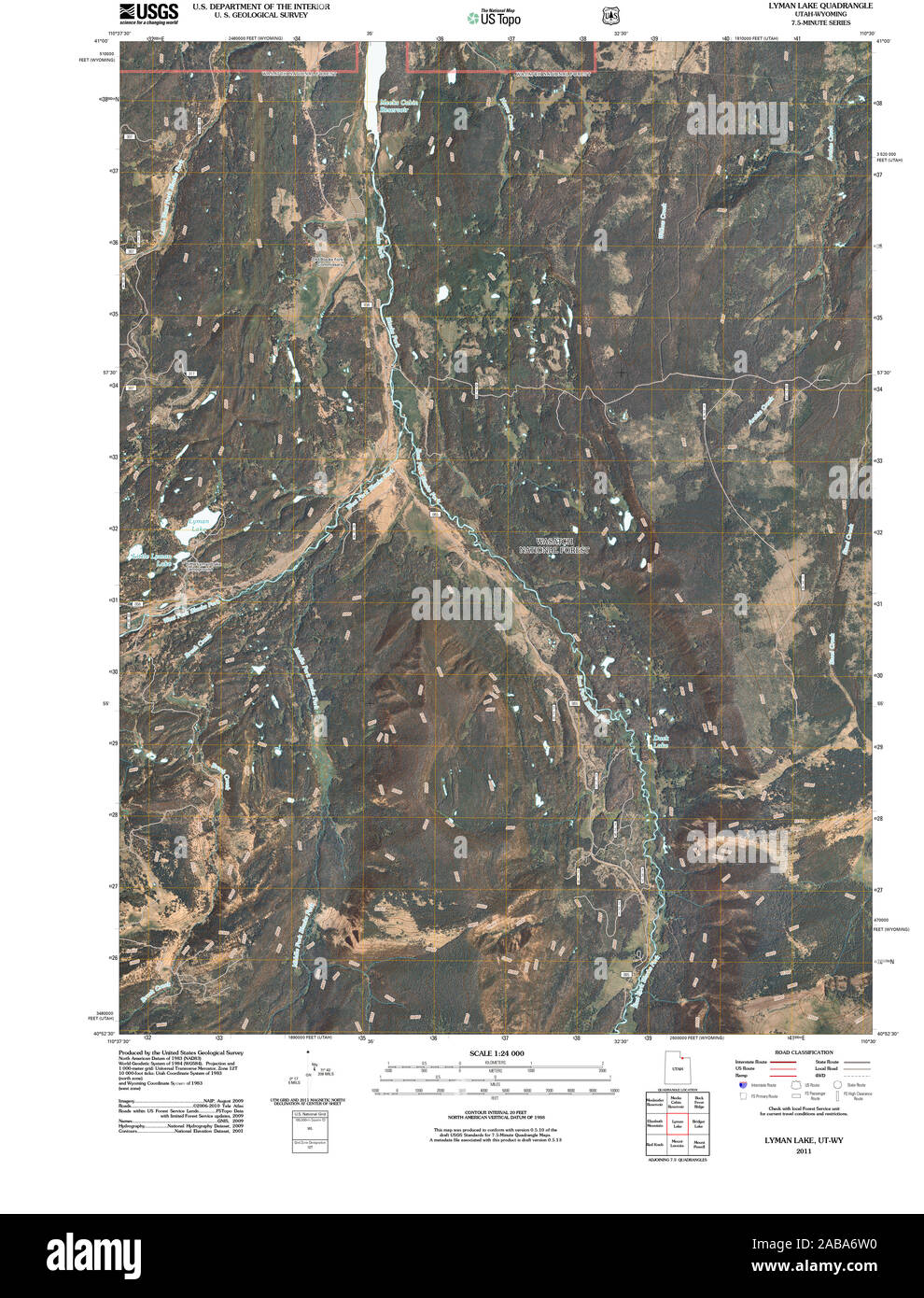 Map of lyman Cut Out Stock Images & Pictures - Alamy