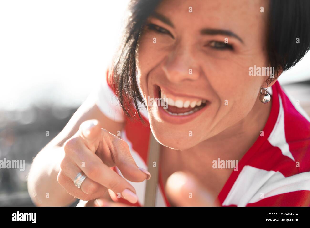 Quizzical woman hi-res stock photography and images - Alamy