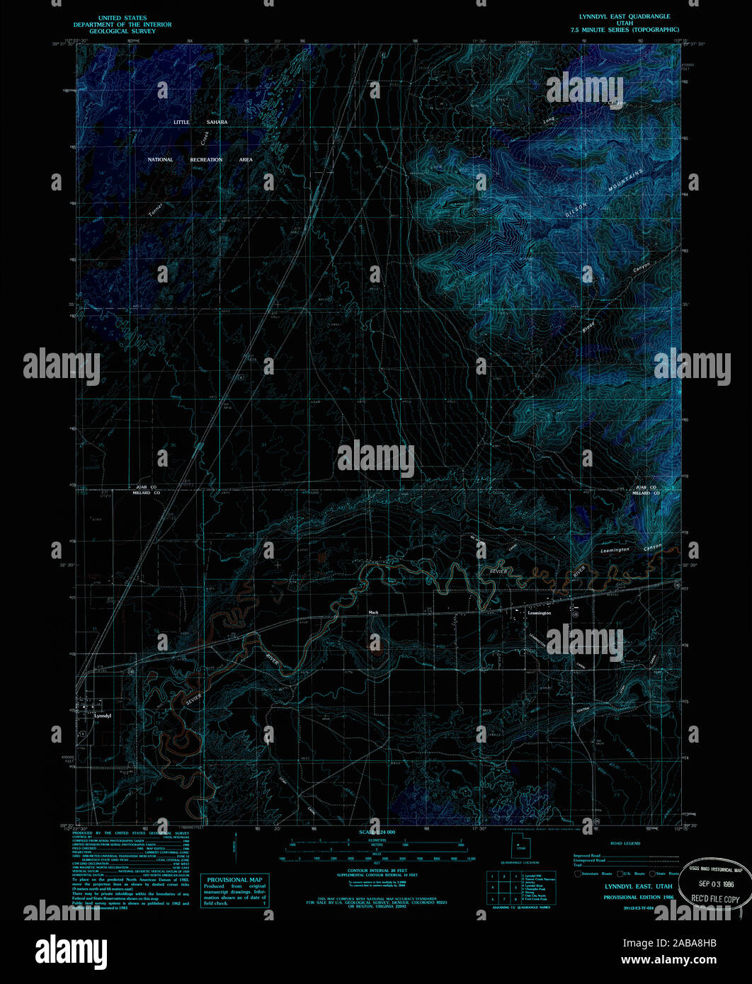 Map of lynndyl hi-res stock photography and images - Alamy