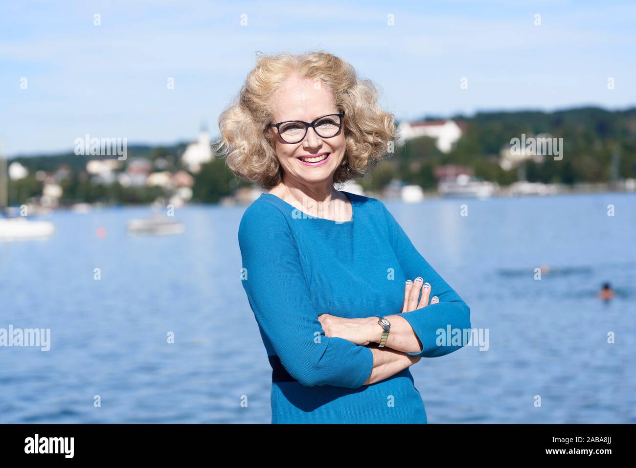 67 year old woman portrait hi-res stock photography and images - Alamy