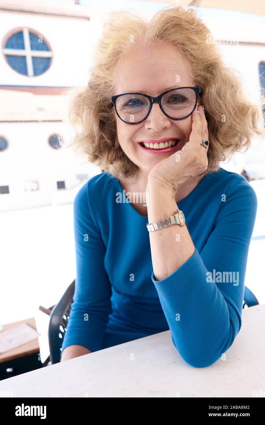 67 year old woman portrait hi-res stock photography and images - Alamy