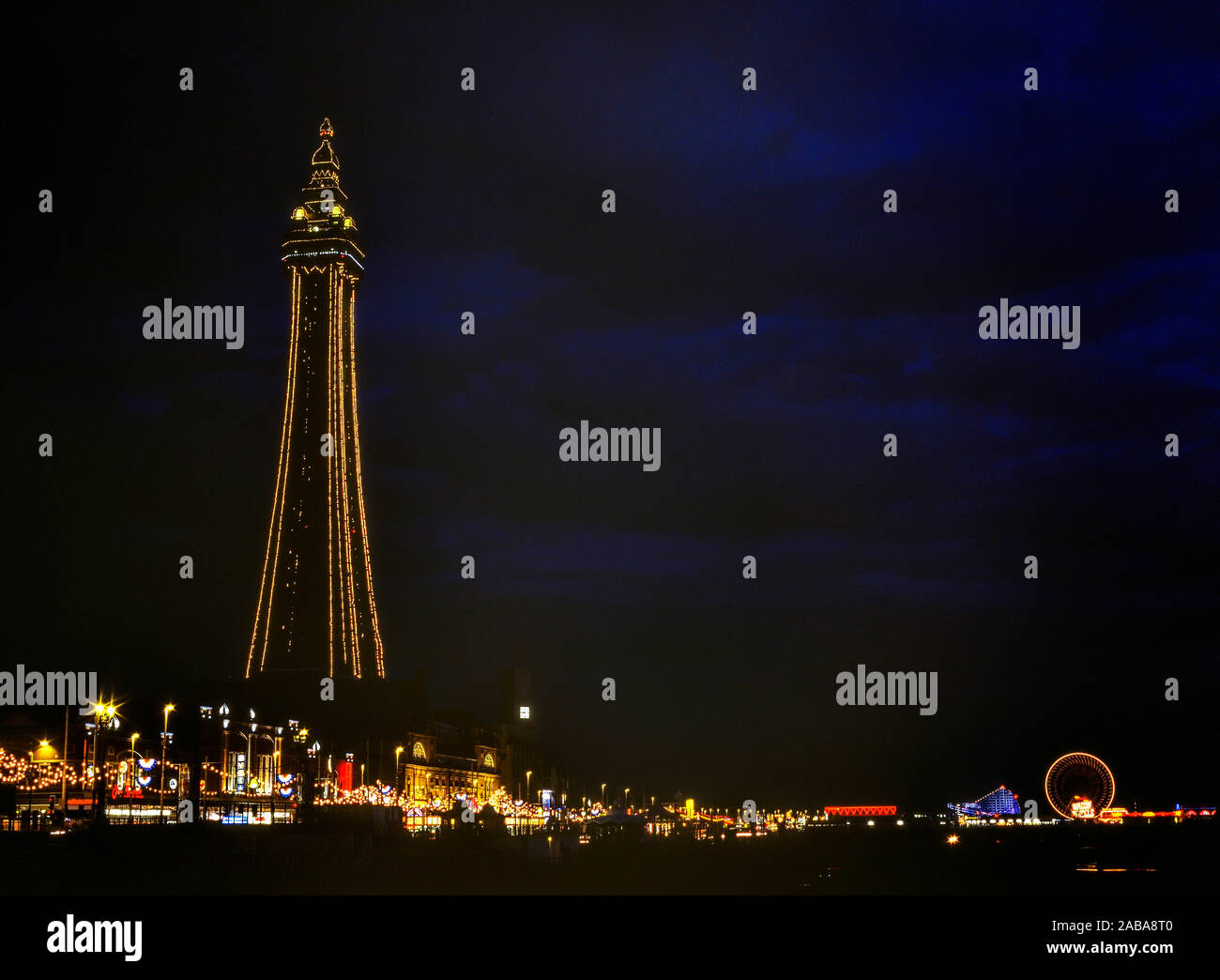 Landscape photograph of blackpool tower hi-res stock photography and ...