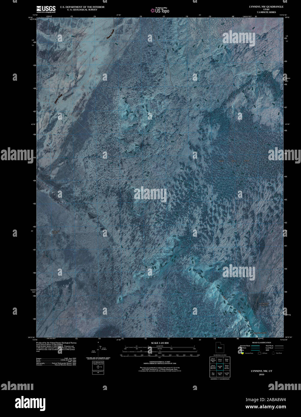 Lynndyl map hi-res stock photography and images - Alamy