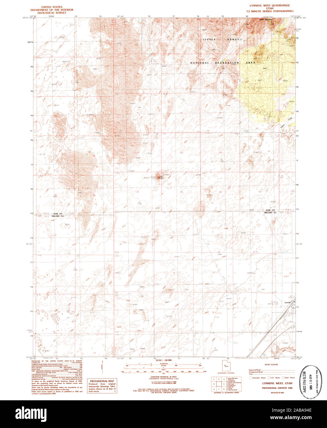 Map of lynndyl hi-res stock photography and images - Alamy