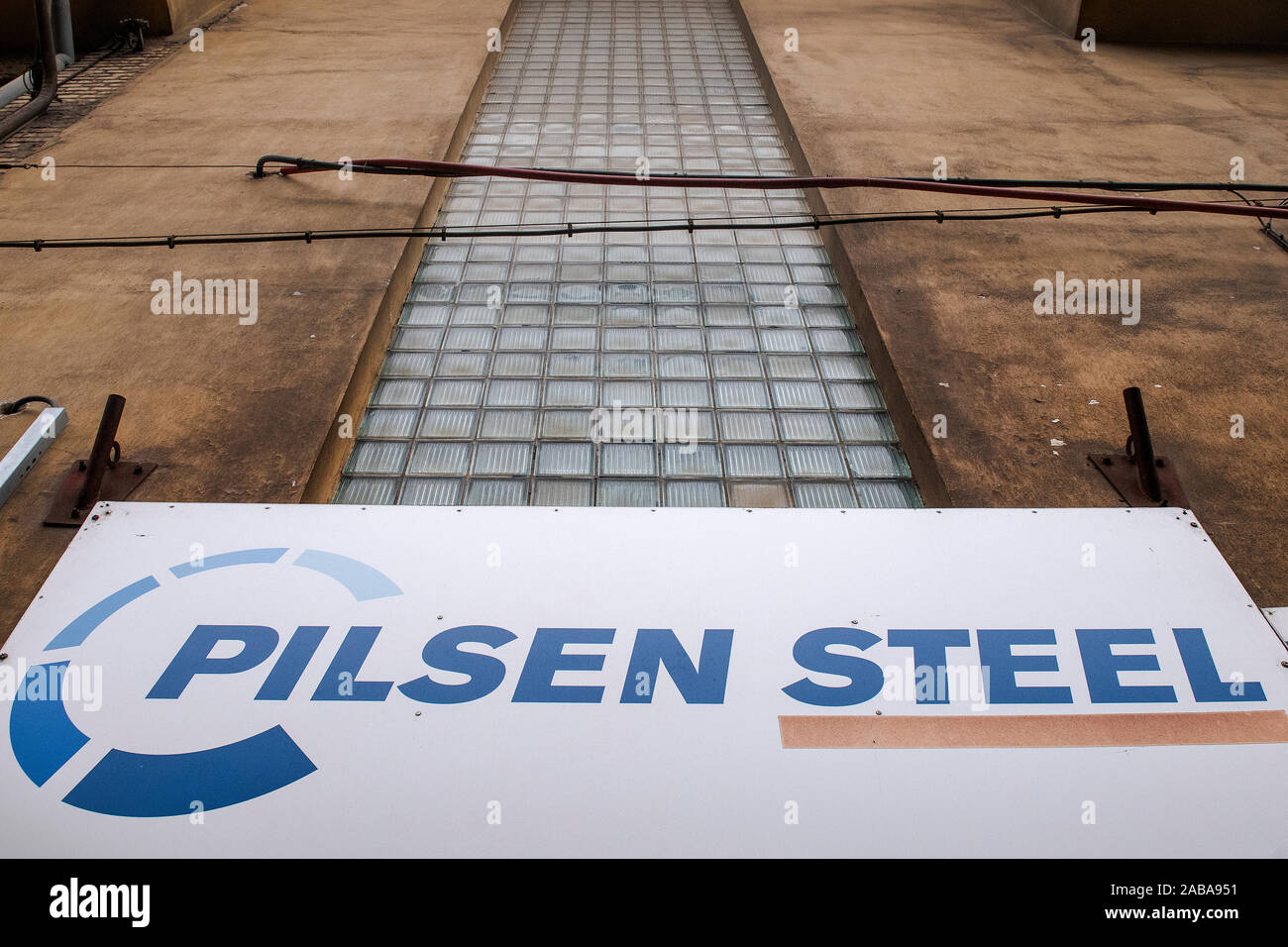 Pilsen, Czech Republic. 26th Nov, 2019. Czech steel maker Pilsen Steel ...