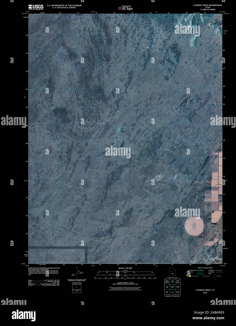 Lynndyl map hi-res stock photography and images - Alamy