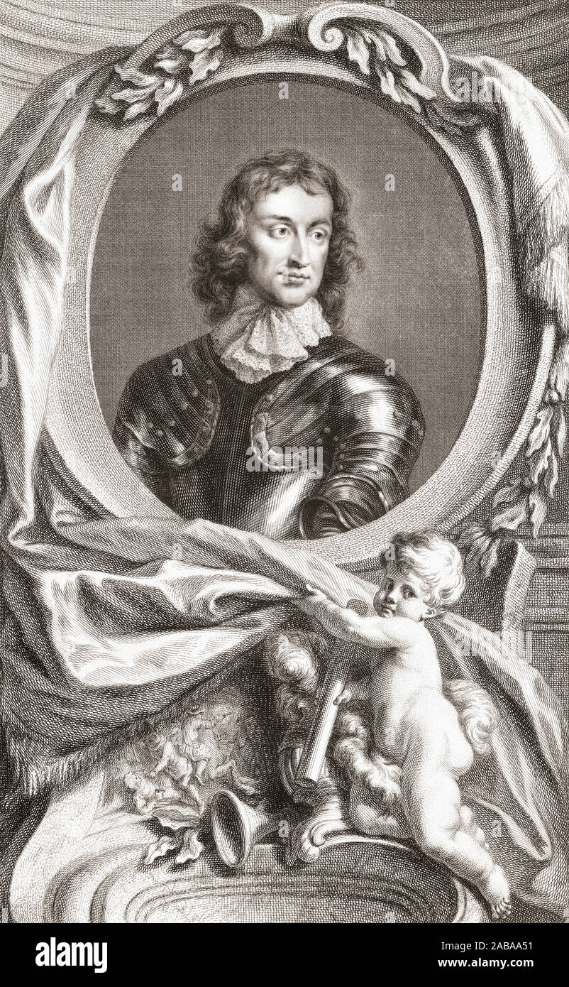 John lambert portrait english parliamentary general english civil war ...