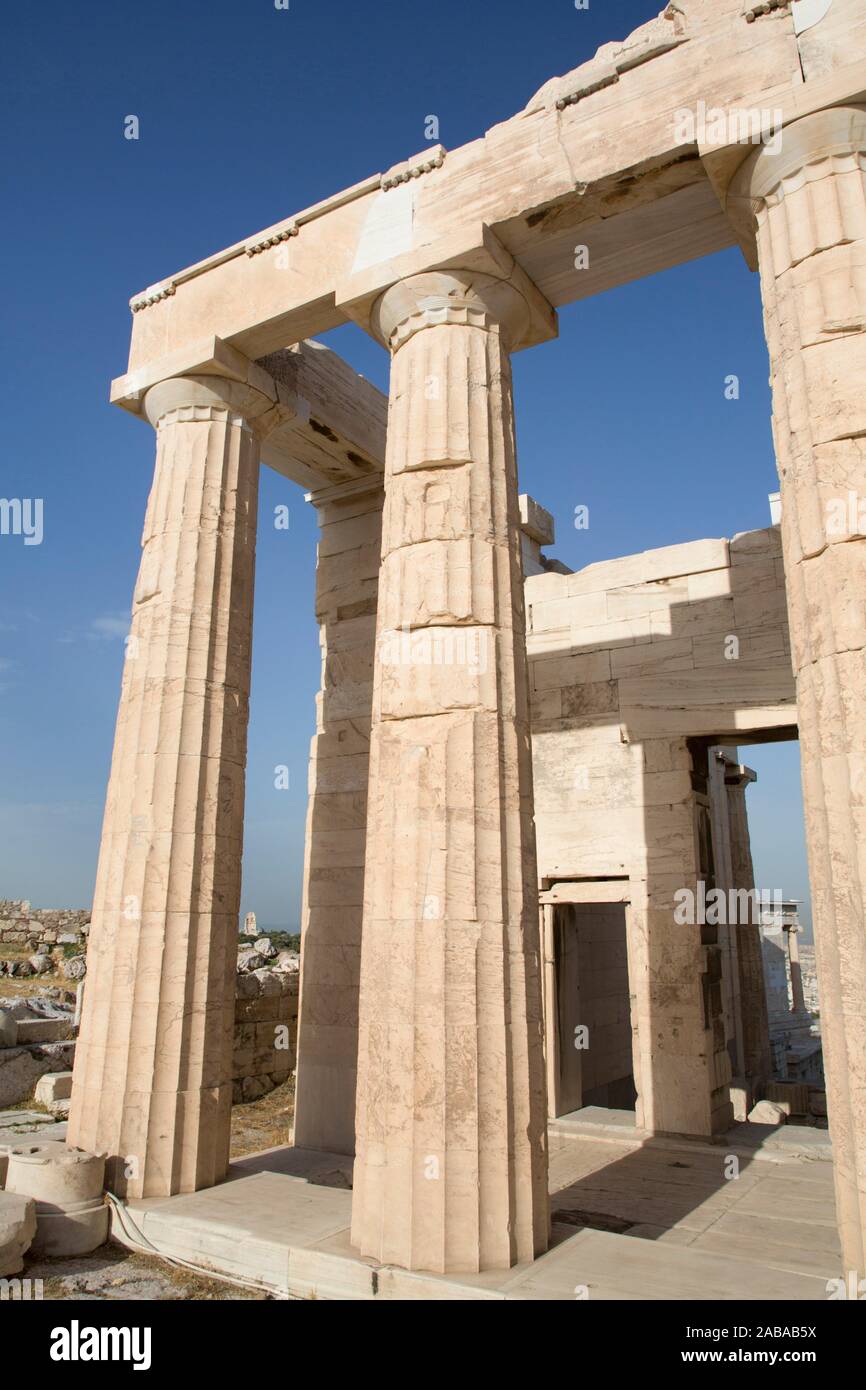 Propylaea of acropolis hi-res stock photography and images - Alamy