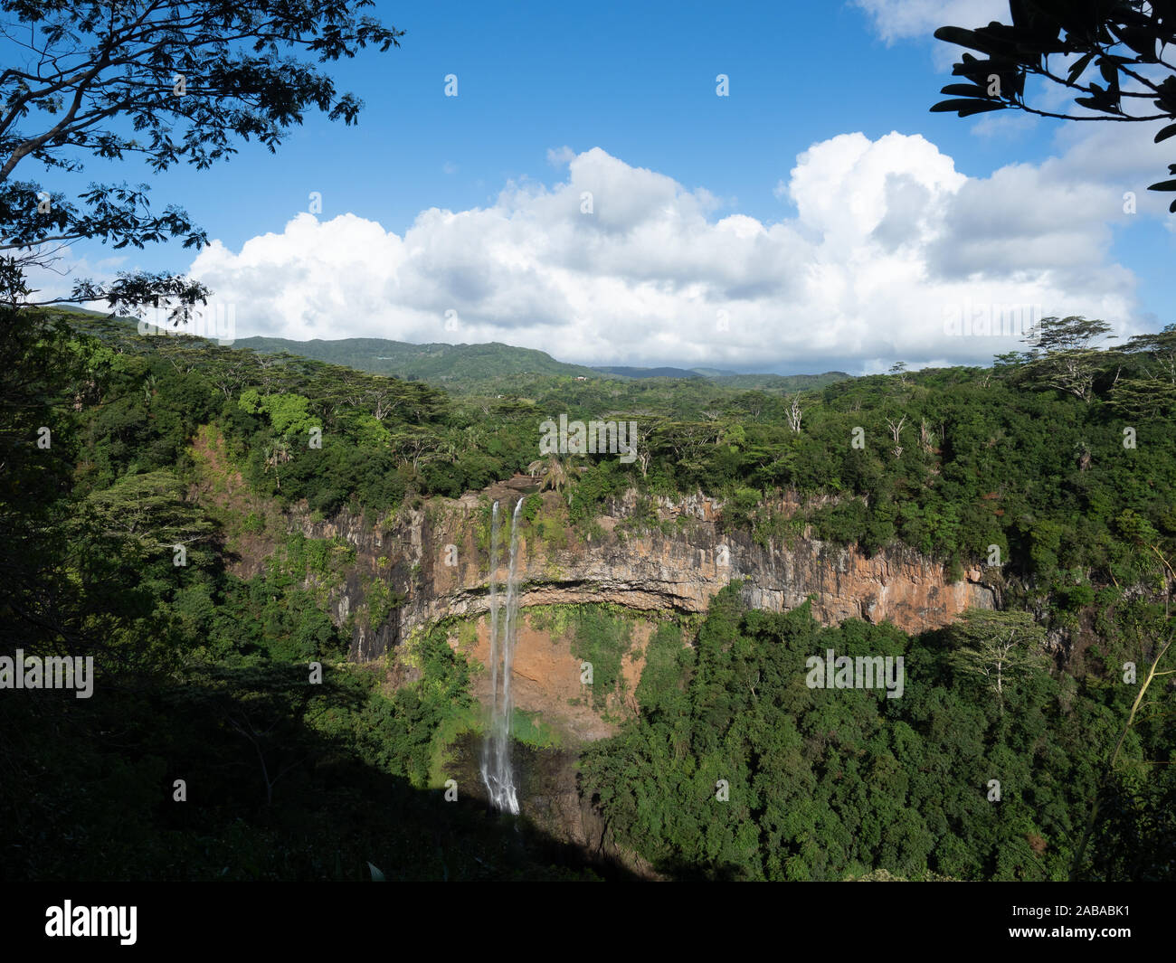 Chamarel falls hi-res stock photography and images - Alamy