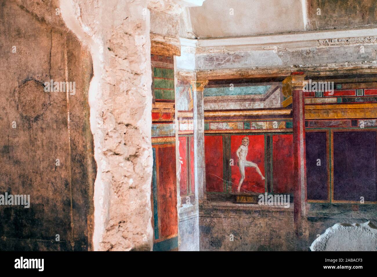 Pompeii eruption painting hi-res stock photography and images - Alamy