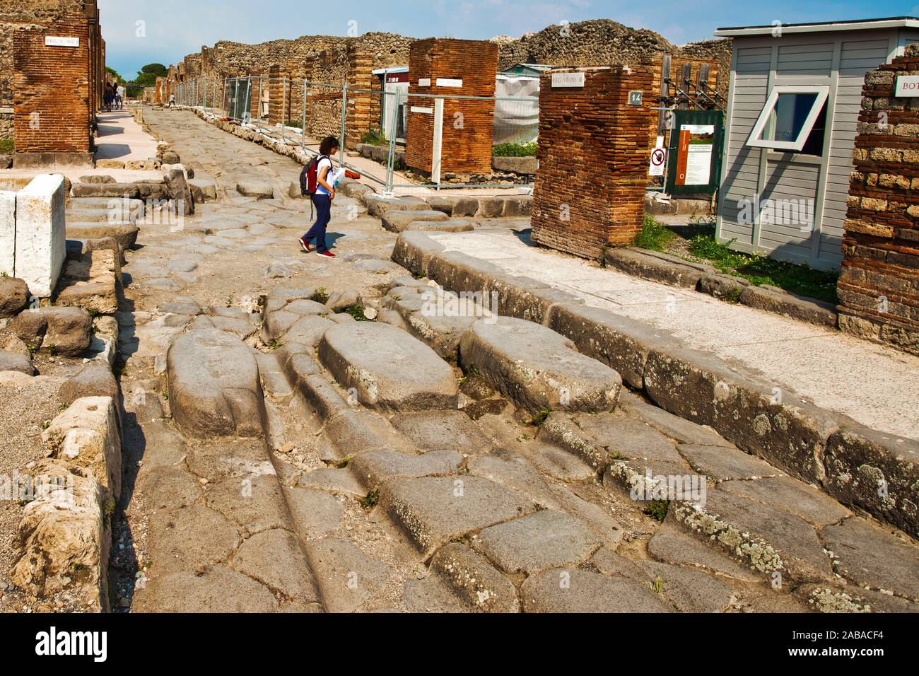 Ancient Roman Pavement Roman Ruins High Resolution Stock Photography ...