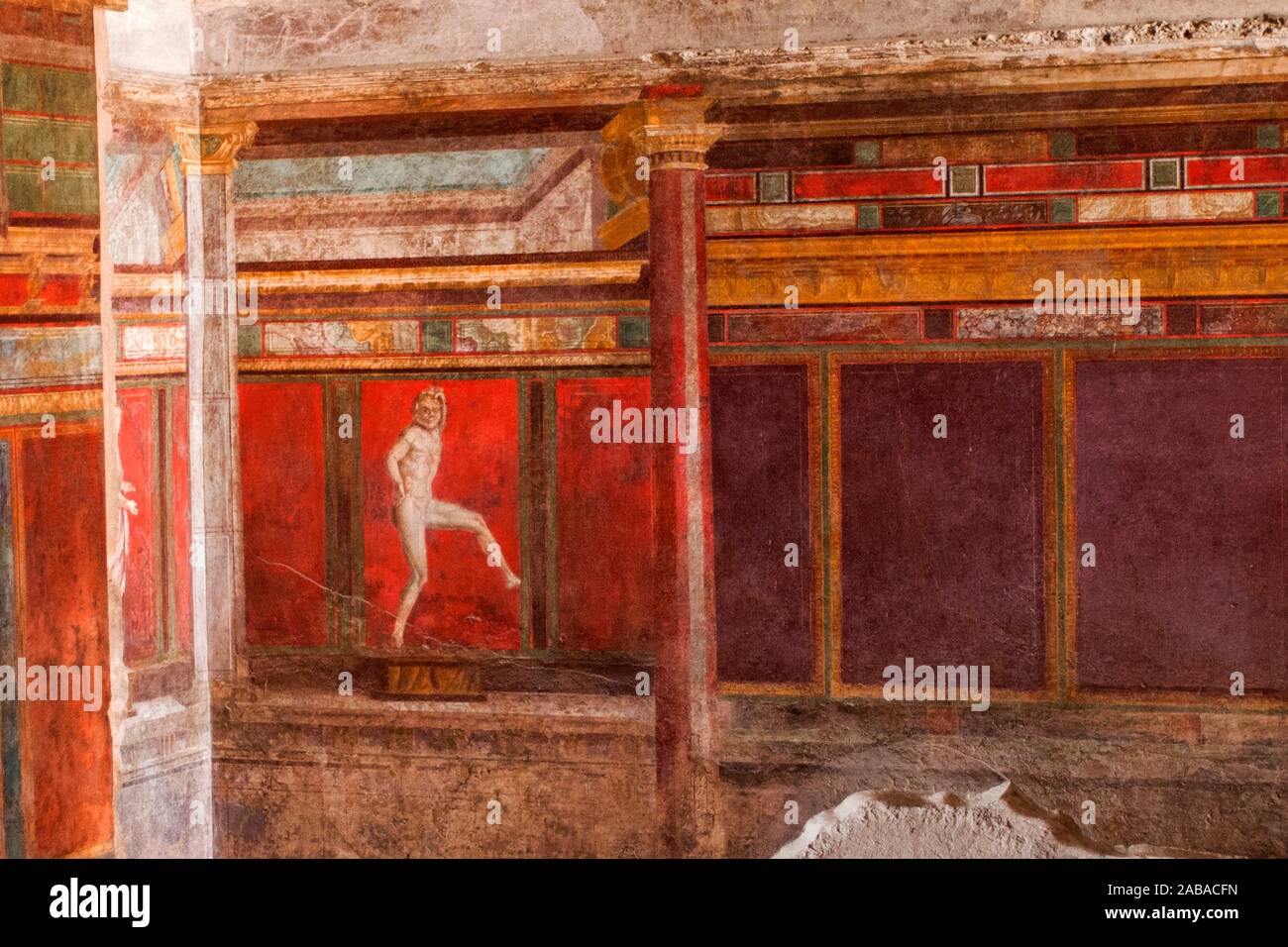 Villa dei misteri pompeii italy hi-res stock photography and images - Alamy