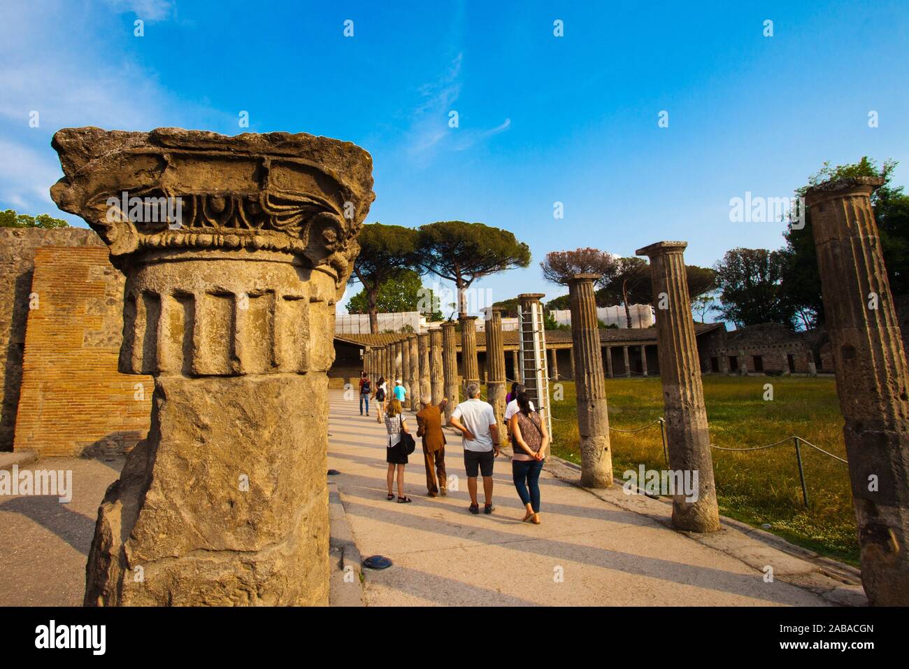 Gladiators barracks pompeii hi-res stock photography and images - Alamy