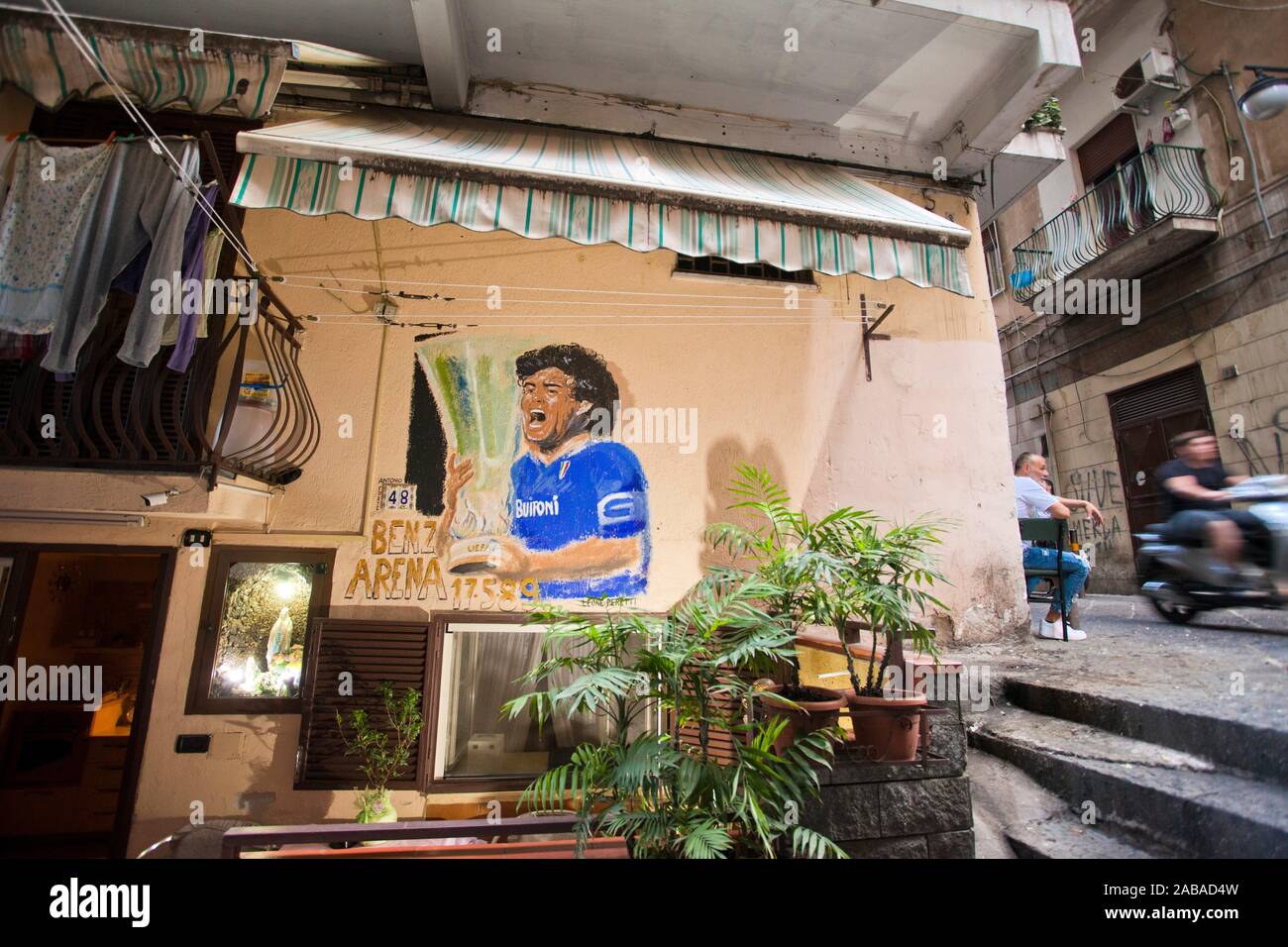 Mural naples hi-res stock photography and images - Alamy