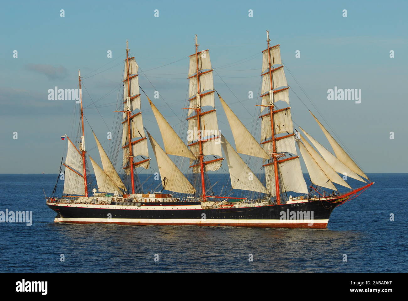 STS Sedov, a four masteed barque partisipating in the Tall Ships Race ...