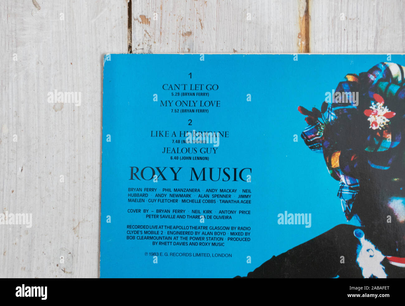 Roxy music album cover hi-res stock photography and images - Alamy