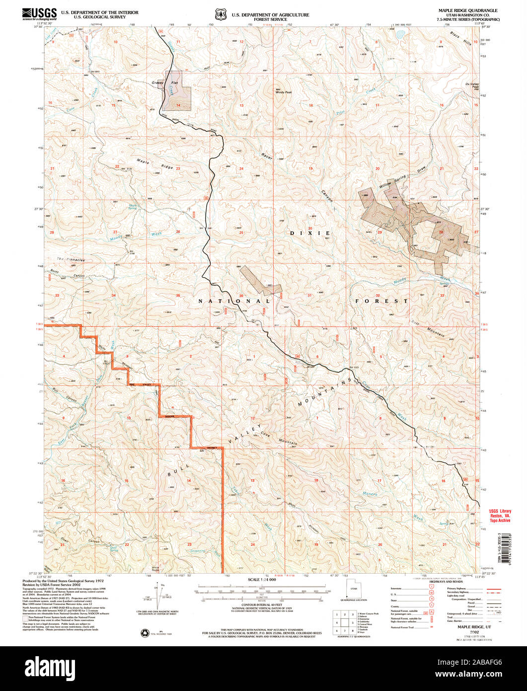Maple ridge map hi-res stock photography and images - Alamy