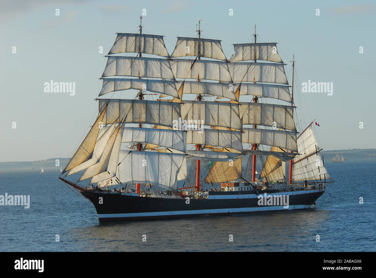 STS Sedov, a four masteed barque partisipating in the Tall Ships Race ...