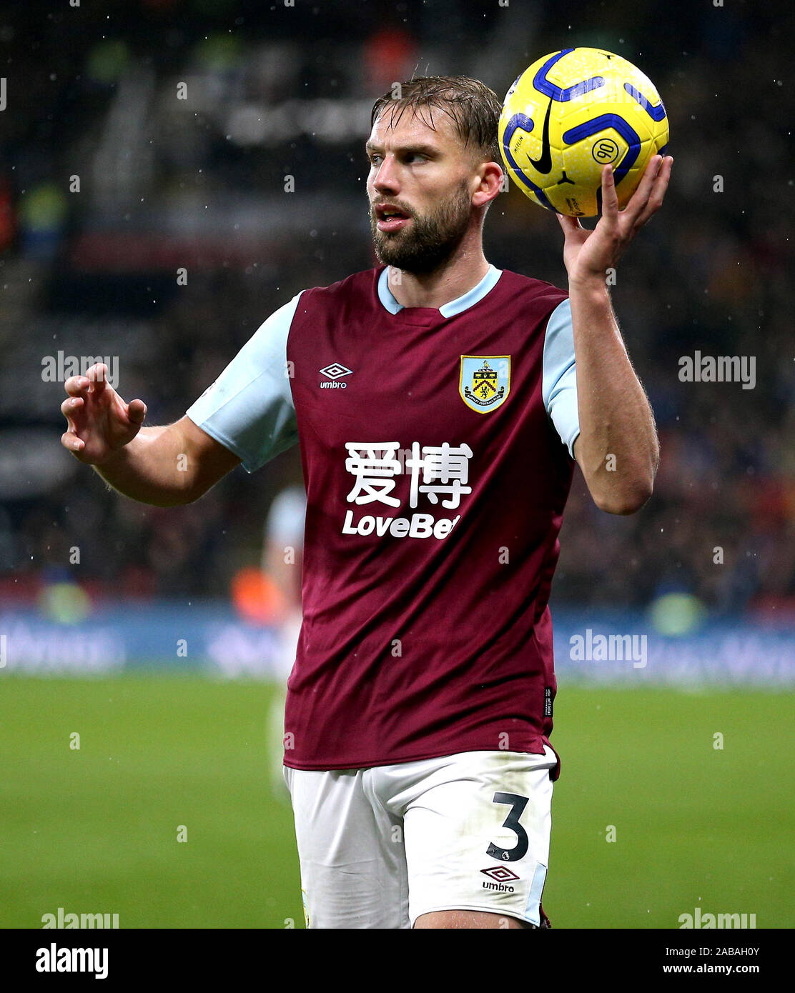 Burnley's Charlie Taylor in action Stock Photo - Alamy
