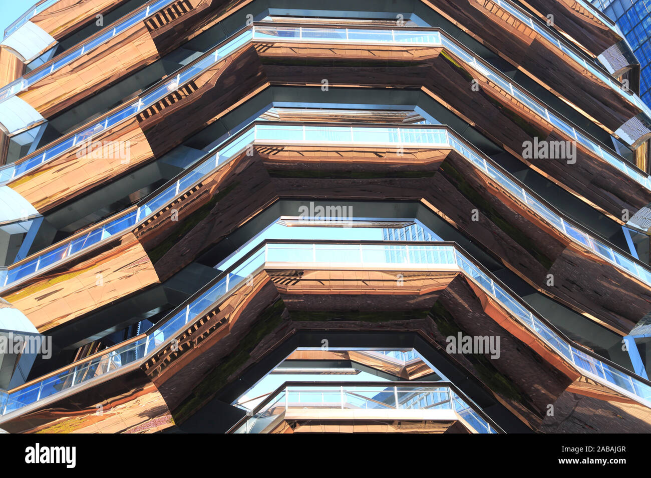 The Vessel, Staircase, Hudson Yards, Manhattan, New York City, United ...