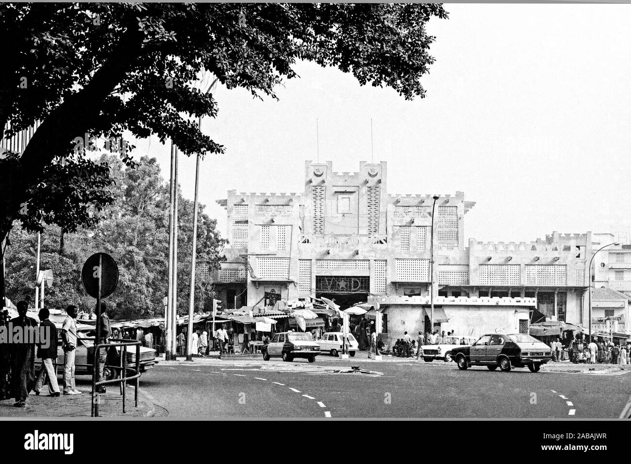 Dakar : Sandaga Market in the 70s Stock Photo - Alamy