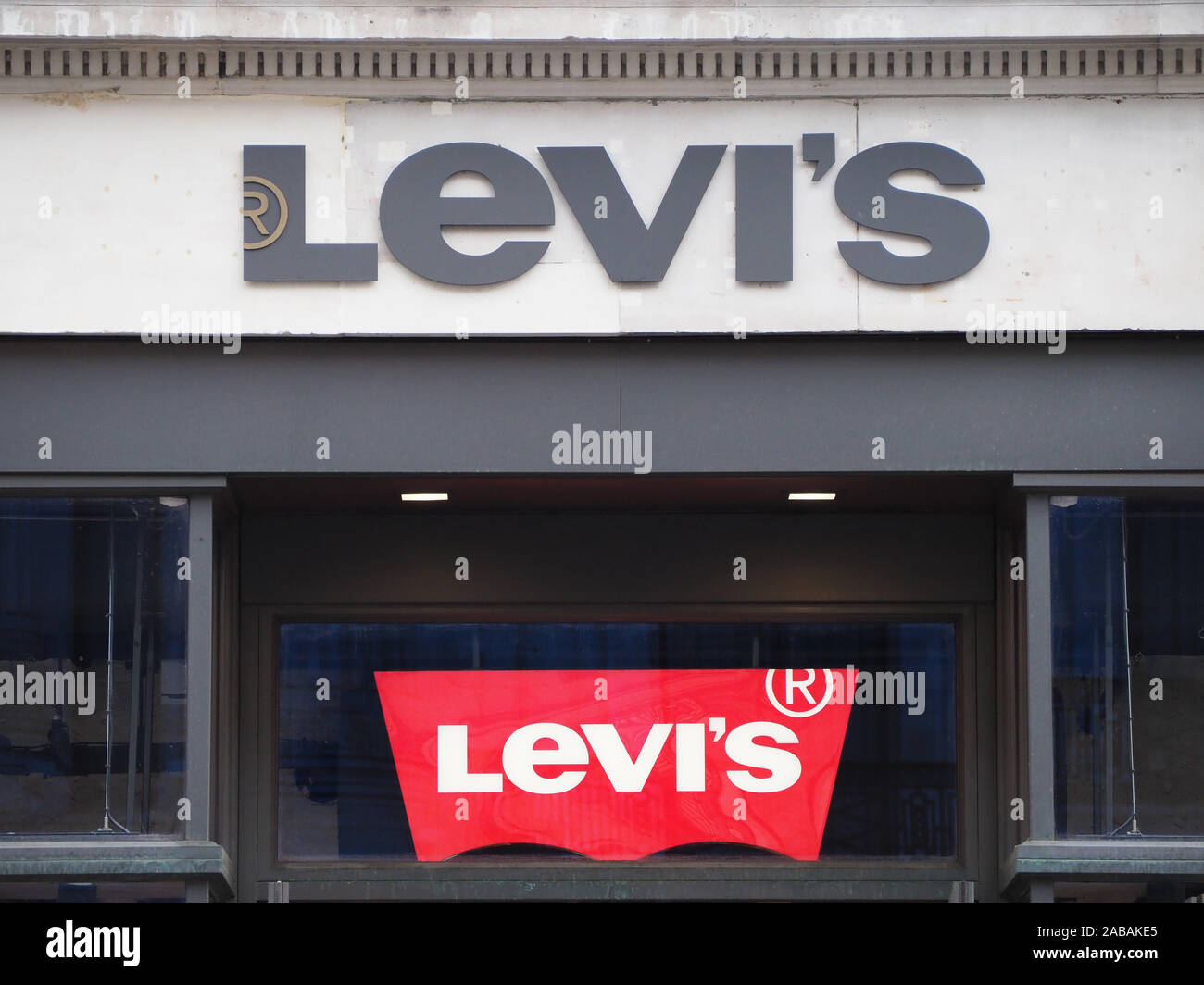 Levis Sign High Resolution Stock Photography and Images - Alamy