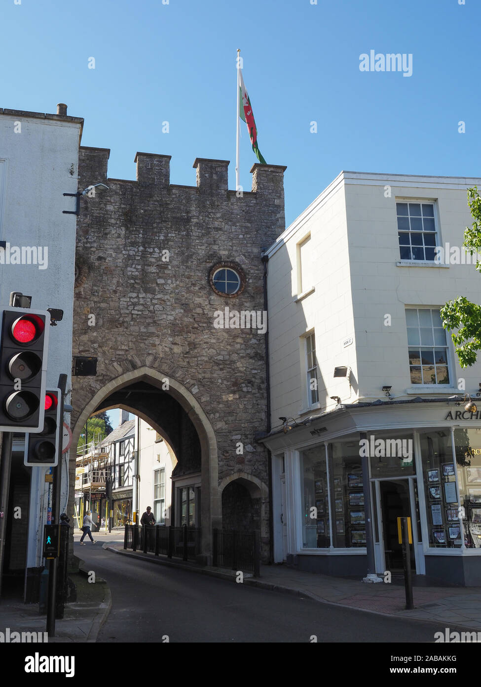 Chepstow town gate hi-res stock photography and images - Alamy