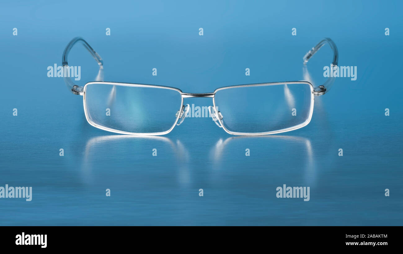 A photography of a modern eye glasses Stock Photo - Alamy